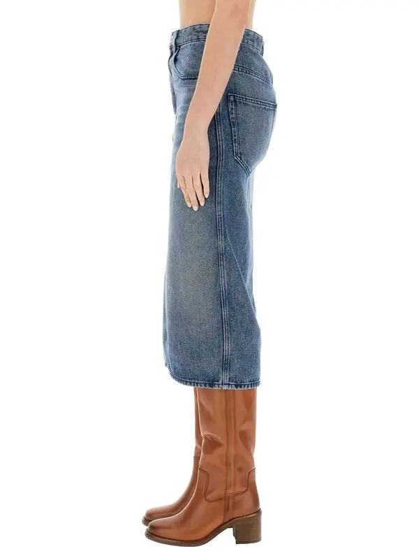 Isabel Marant Étoile Tilauria Skirt - Blue