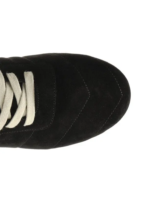 Rick Owens Quilted Minimalist High-top Sneakers