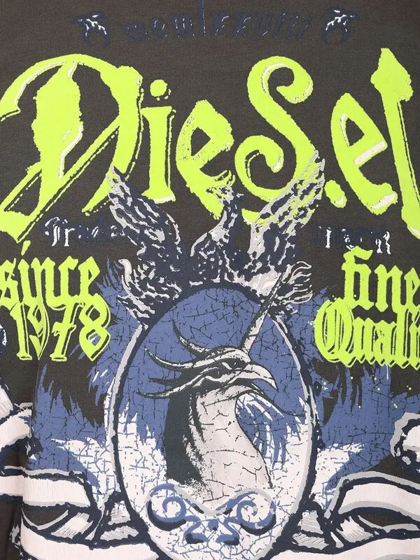 DIESEL® Cotton T-shirt - Black