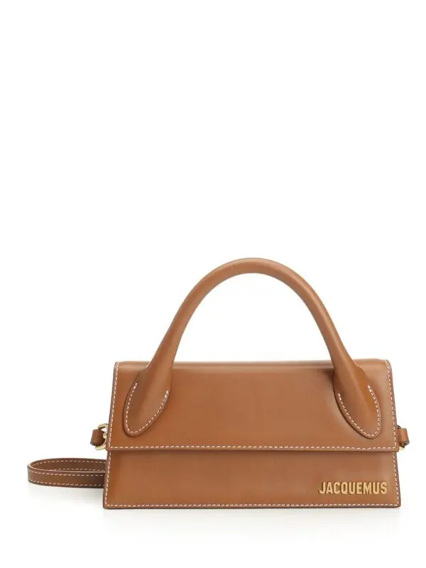 Jacquemus Le Chiquito Long Leather Bag - Brown