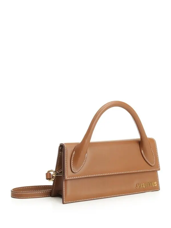 Jacquemus Le Chiquito Long Leather Bag - Brown