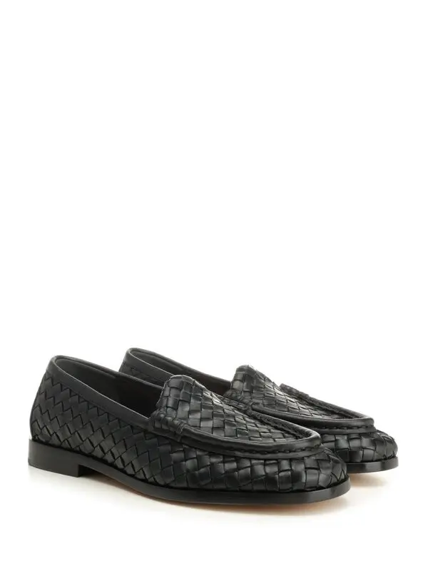Bottega Veneta Silence Moccasins - Black