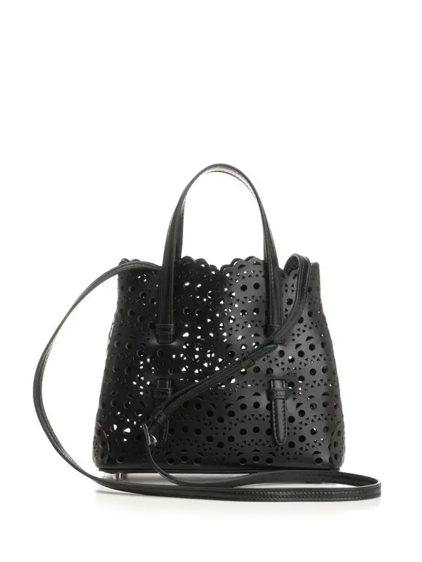 Alaïa Mina 20 Tote Bag - Black