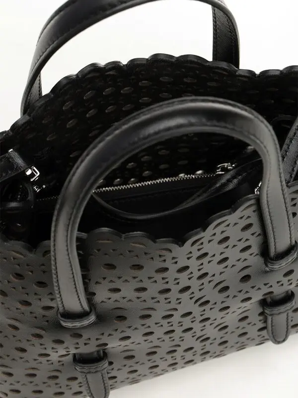 Alaïa Mina 20 Tote Bag - Black