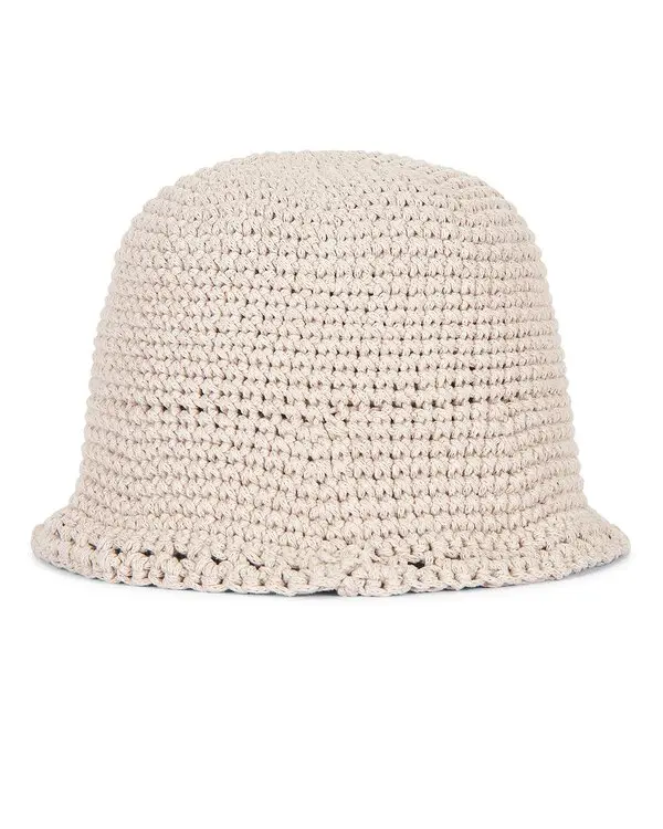 Magda Butrym Crochet Hat - Beige