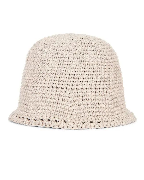 Magda Butrym Crochet Hat - Beige
