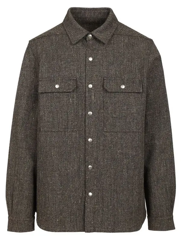 Rick Owens Carbone Outershirt