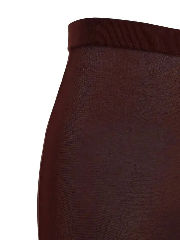 Saint Laurent Sheer High-waisted Pencil Midi Skirt