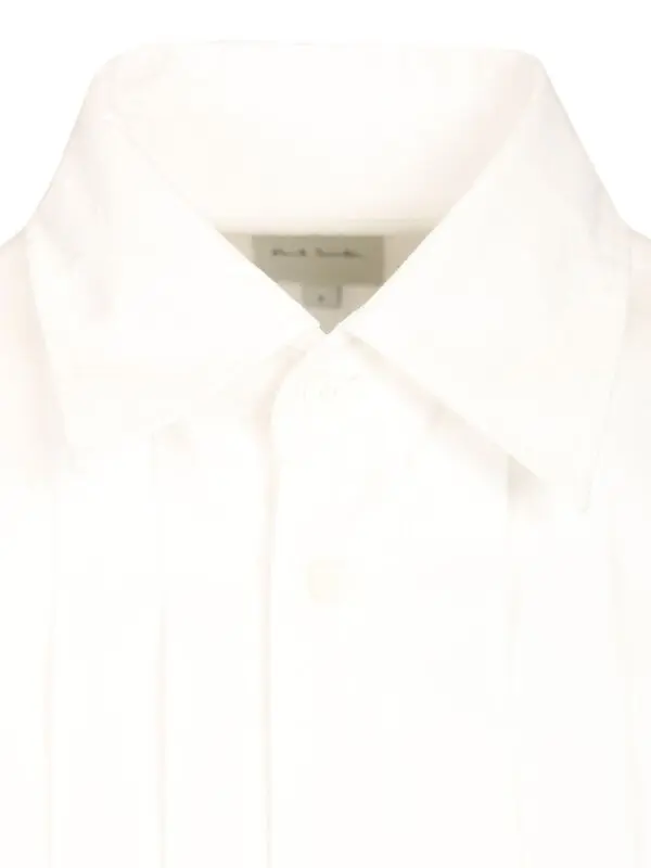 Paul Smith Shirt With Pleats On The Front