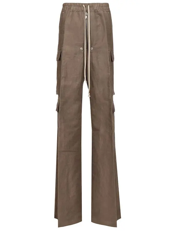Rick Owens Cargobelas Trousers - Cream