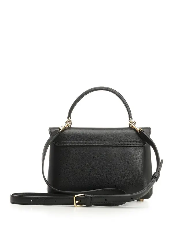 Celine Nino Teen Bag In Garnet Leather - Black