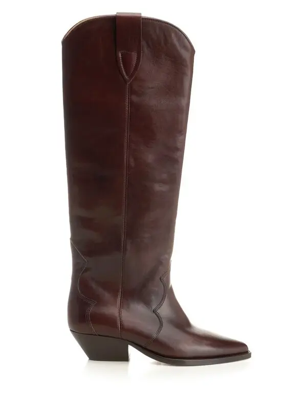 Isabel Marant Étoile Denvee-gz Texan Boots - Brown