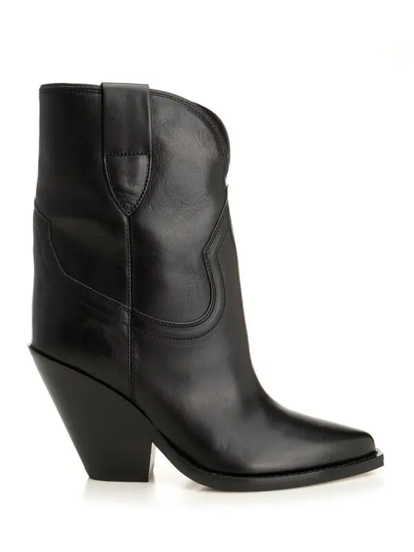 Isabel Marant Étoile Leyane Suede Calfskin Boots