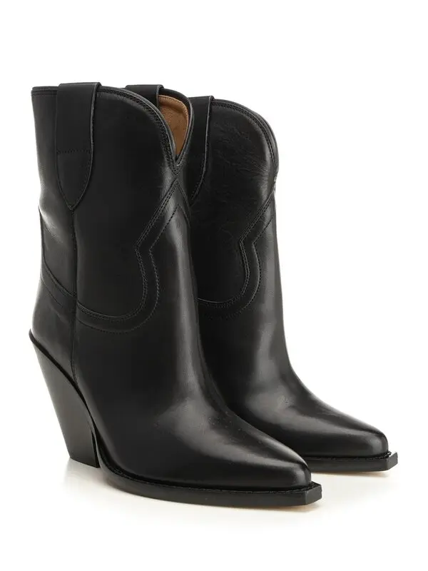 Isabel Marant Étoile Leyane Suede Calfskin Boots