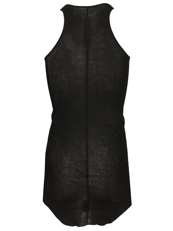 Rick Owens Ribbed Cotton Tank Top