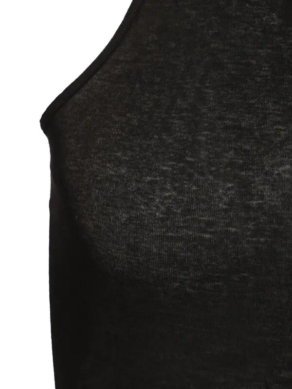 Rick Owens Ribbed Cotton Tank Top