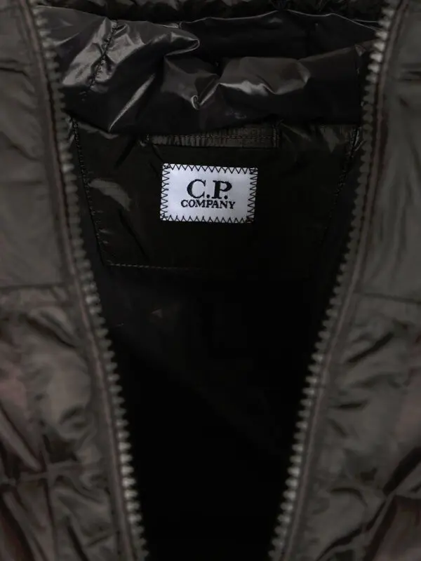 C.P. COMPANY D.d. Shell Lens Puffer Jacket - Black
