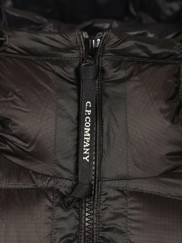 C.P. COMPANY D.d. Shell Lens Puffer Jacket - Black