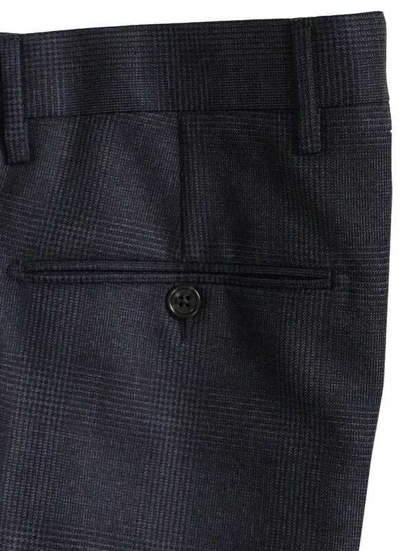 Tagliatore Vesuvio Prince Of Wales Suit - Blue