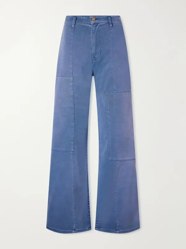 B Sides Painter Mid-rise Straight-leg Jeans - Blue