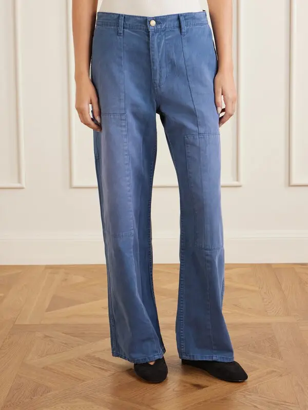 B Sides Painter Mid-rise Straight-leg Jeans - Blue