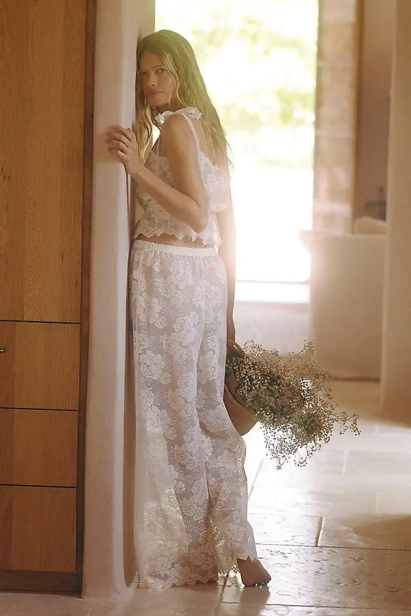 KAT THE LABEL Florence Lace Pants