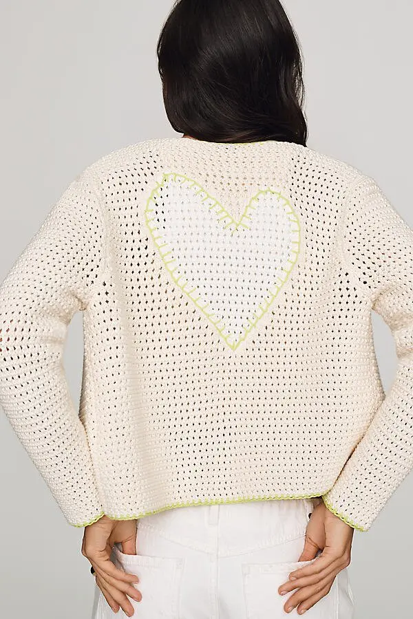KERRI ROSENTHAL Frankie Cotton Cardigan