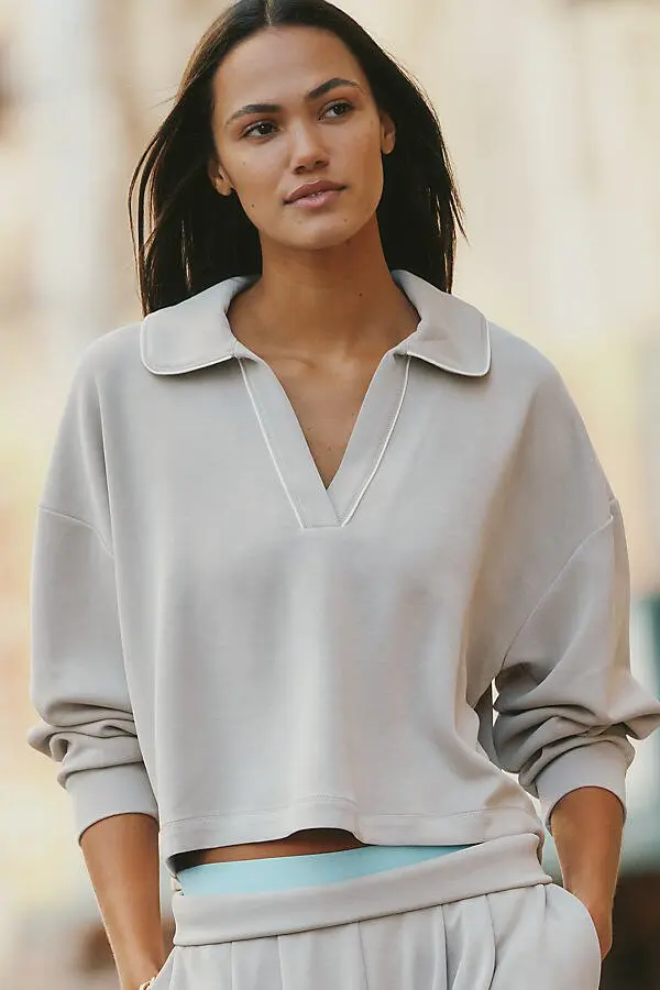 Sweaty Betty Long-sleeve Henley Top