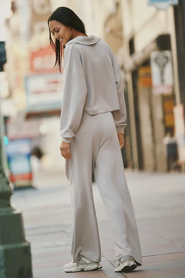 Sweaty Betty Wide-leg Cotton Pants