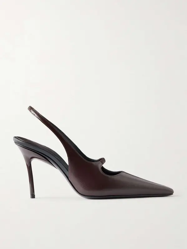 Alaïa Drop 90 Slingback Pumps