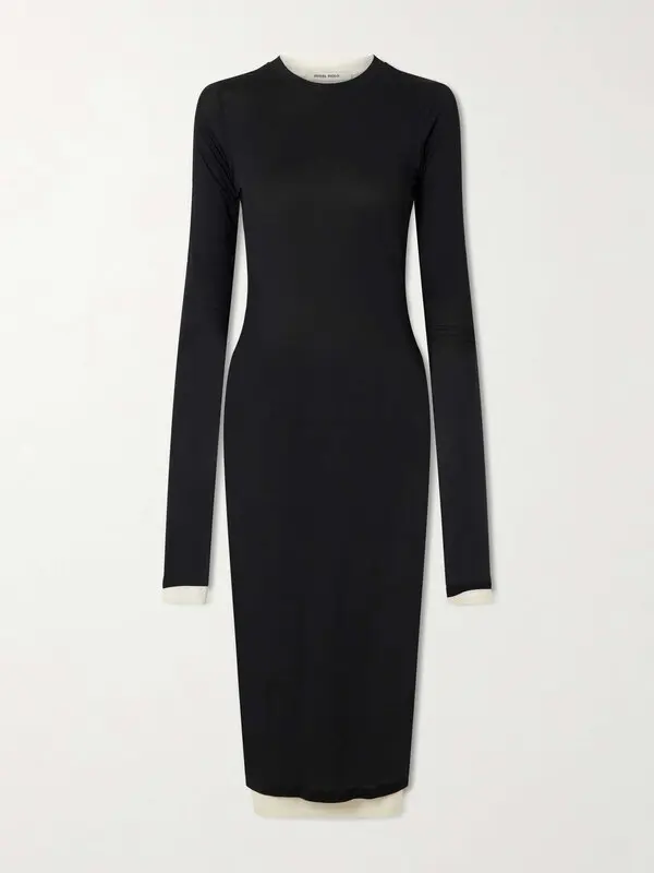 Phoebe Philo Crepe-jersey Midi Dress