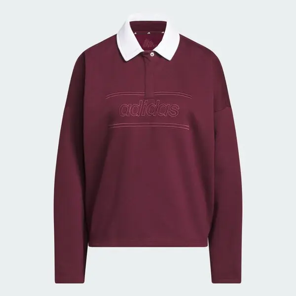 Adidas Elevated Everyday Graphic Sweatshirt - Maroon