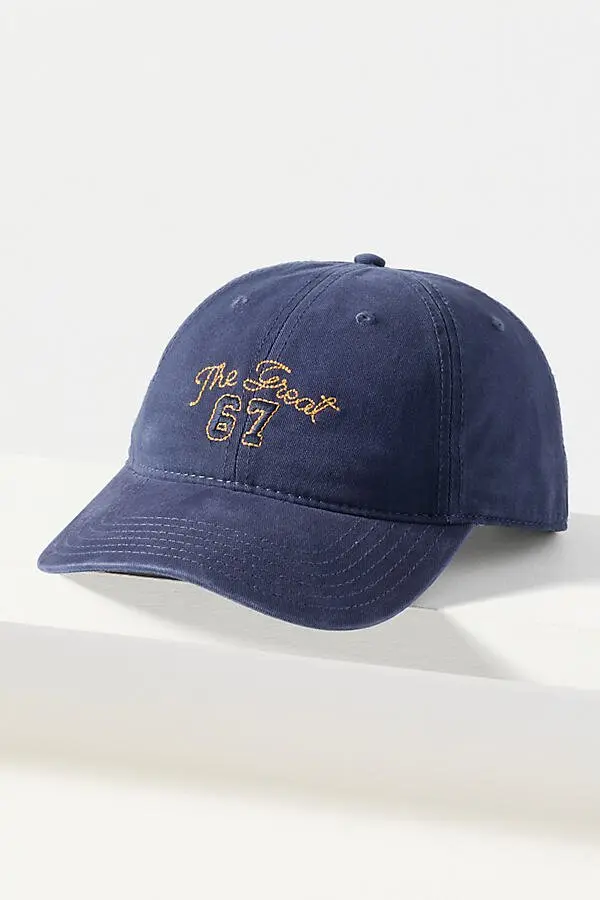 The Great. Baseball Cap - Navy