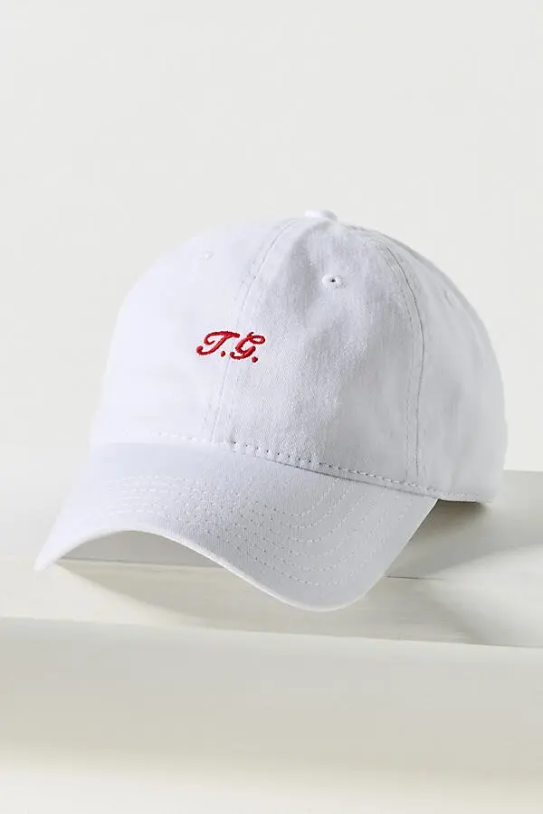 The Great. Cotton Baseball Hat - White