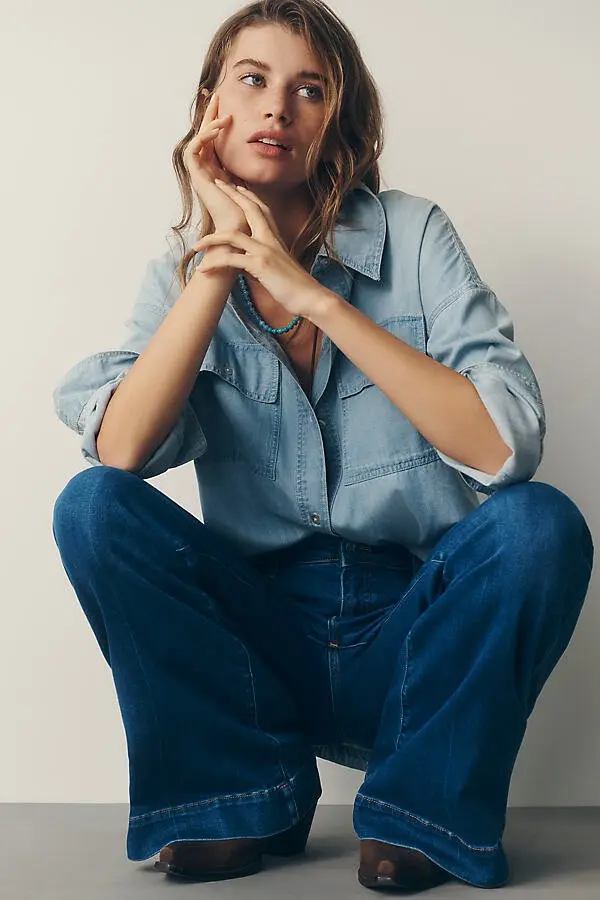 PILCRO High-rise Flare Jeans