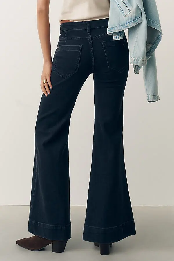 PILCRO Retro Mid-rise Flare Jeans