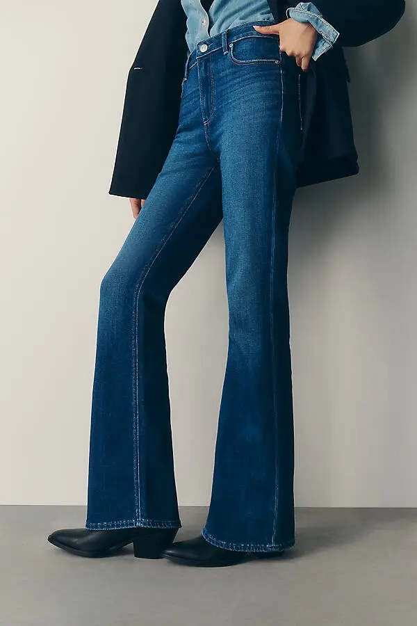 Paige Laurel Canyon " High-rise Bootleg Jeans