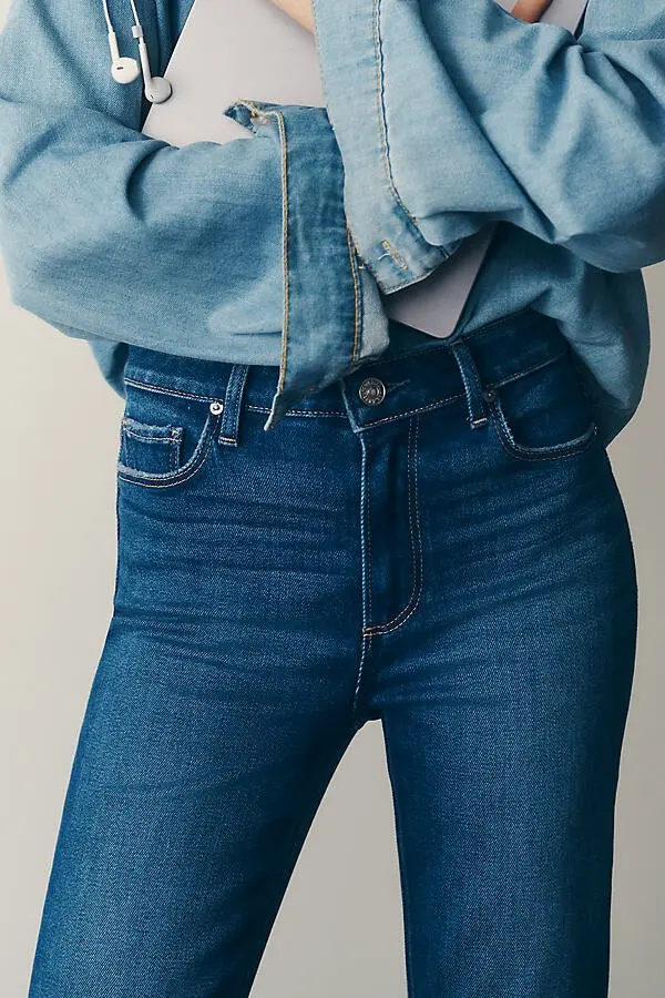 Paige Laurel Canyon " High-rise Bootleg Jeans