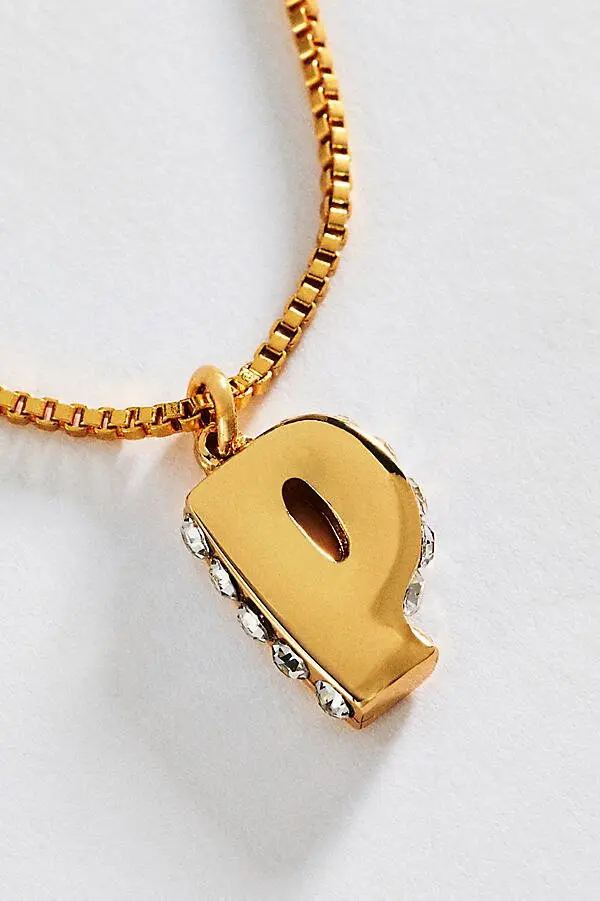 Anthropologie Crystl Itil Pendnt Necklce - P