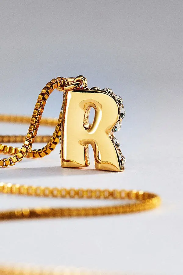 Anthropologie Crystl Itil Pendnt Necklce - R
