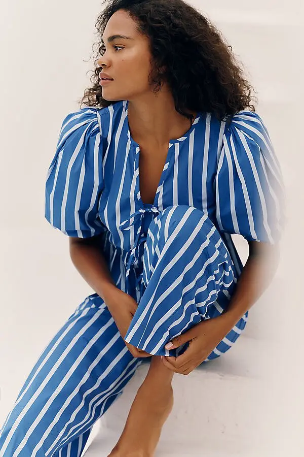 English Factory Puff-sleeve Top