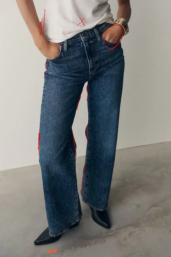 Joe's Jeans Mia High-rise Wide-leg Jeans