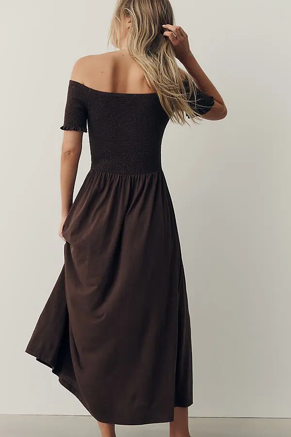 NATION LOS ANGELES Vivian Midi Dress