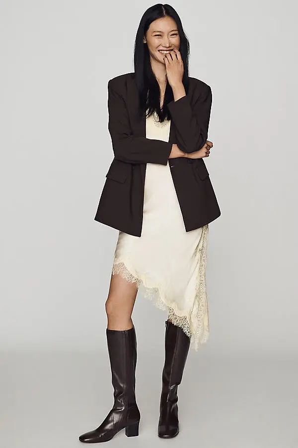 Jeffrey Campbell Collab Boots - Dark Brown