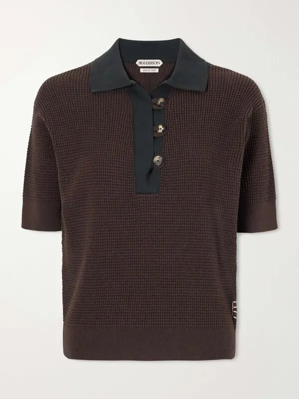 JW Anderson Cotton-blend Polo Shirt
