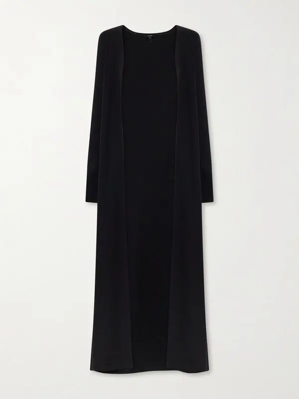 THE PARK Julia Stretch Cardigan - Black