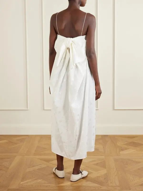 Cecilie Bahnsen Cbvilma Floral Jacquard Maxi Dress