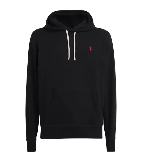 Polo Ralph Lauren Double-knit Logo Hoodie - Black