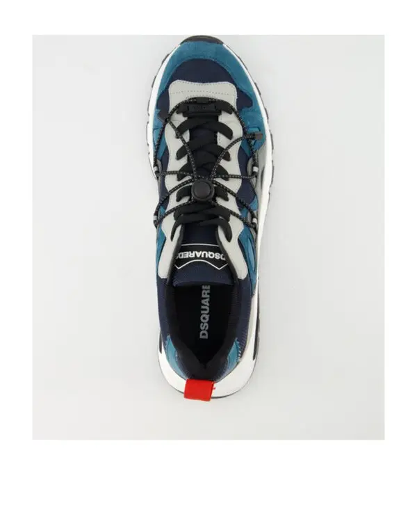 Dsquared2 Athletic Round Toe Lace-up Sneakers