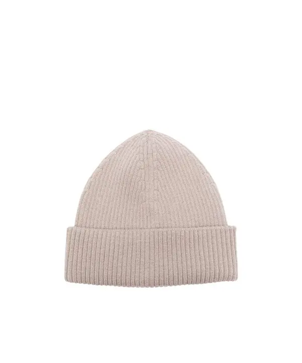 Our Legacy Ribbed Knit Beanie - Nude